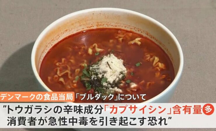 【デンマーク当局】韓国の即席めん回収指示 - jnnavi