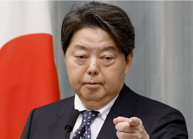 Chief Cabinet Secretary Hayashi: "We are calling for their immediate ...